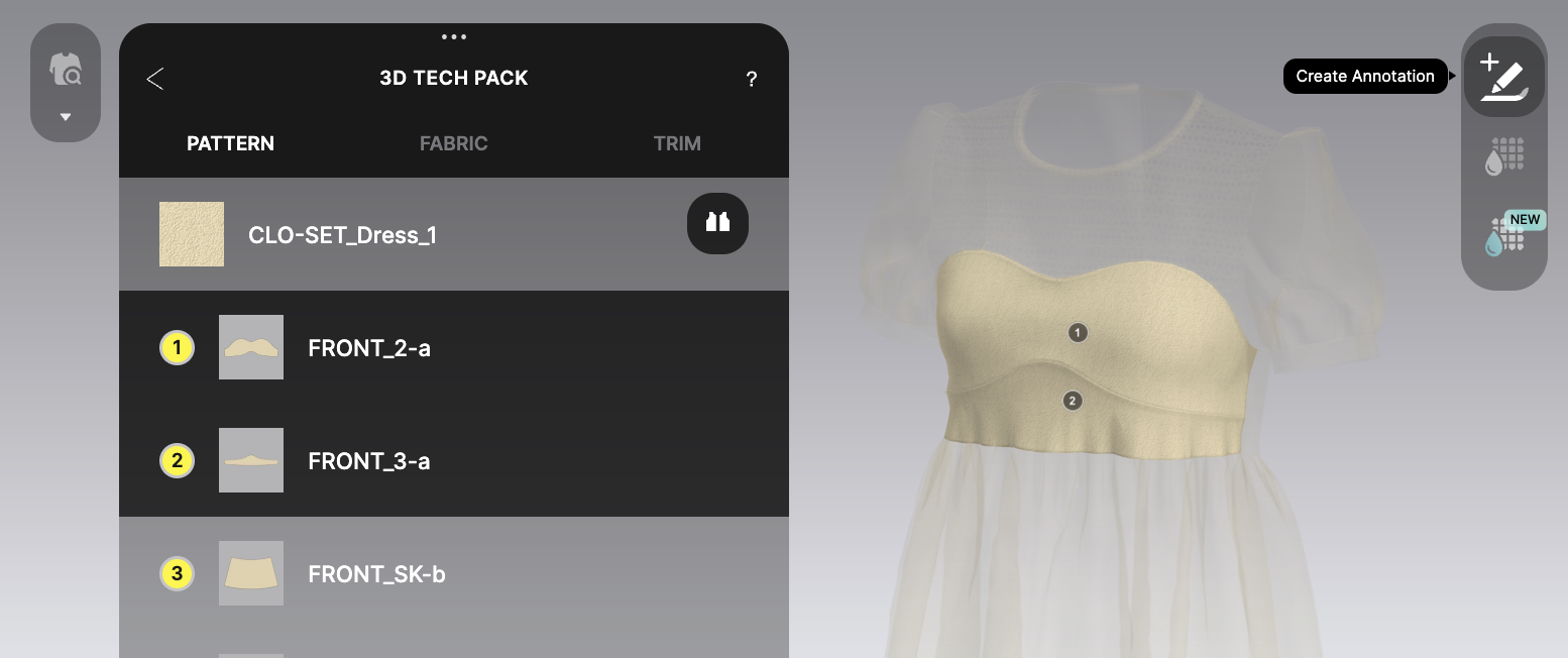 [2025-04] Updates in CLO-SET Annotation, work with 3D Tech Pack! – CLO ...