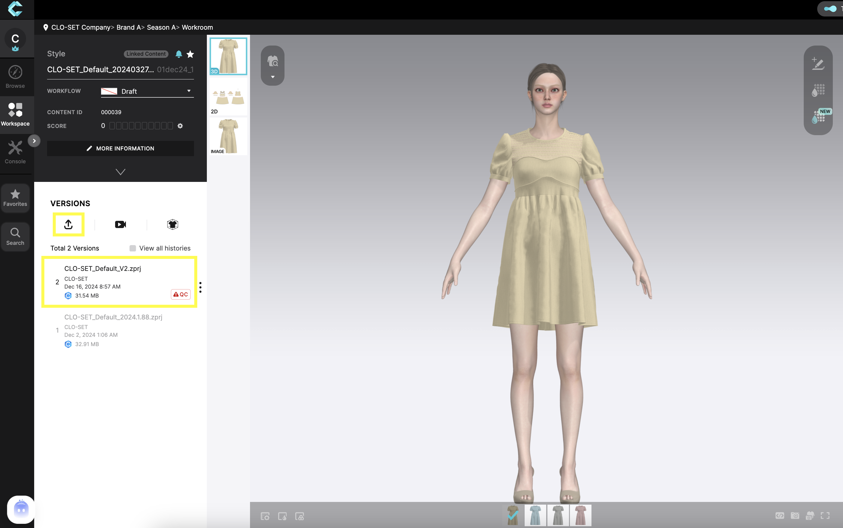 Content Version Upload – CLO-SET | Help Center