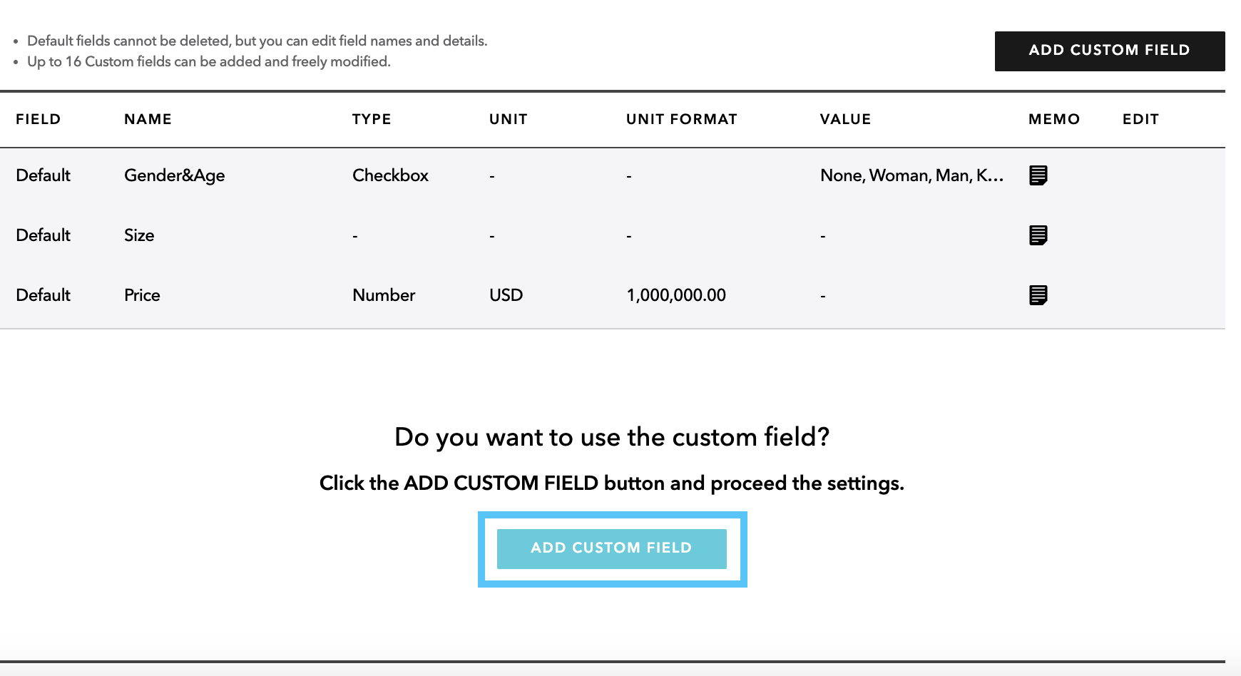 Content Information Fields – CLO-SET | Help Center
