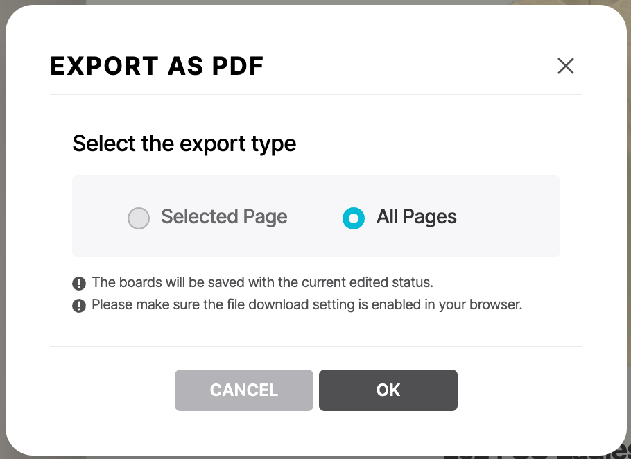 [2024-07] Update in Visual Board, PDF export & Component Ordering ...