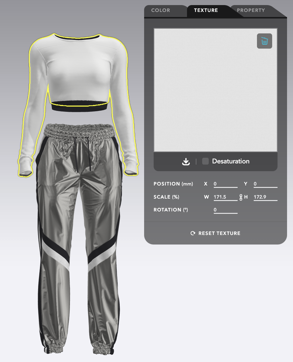 [2022-11] New Feature, CLO-SET Texture Configurator! – CLO-SET | Help ...