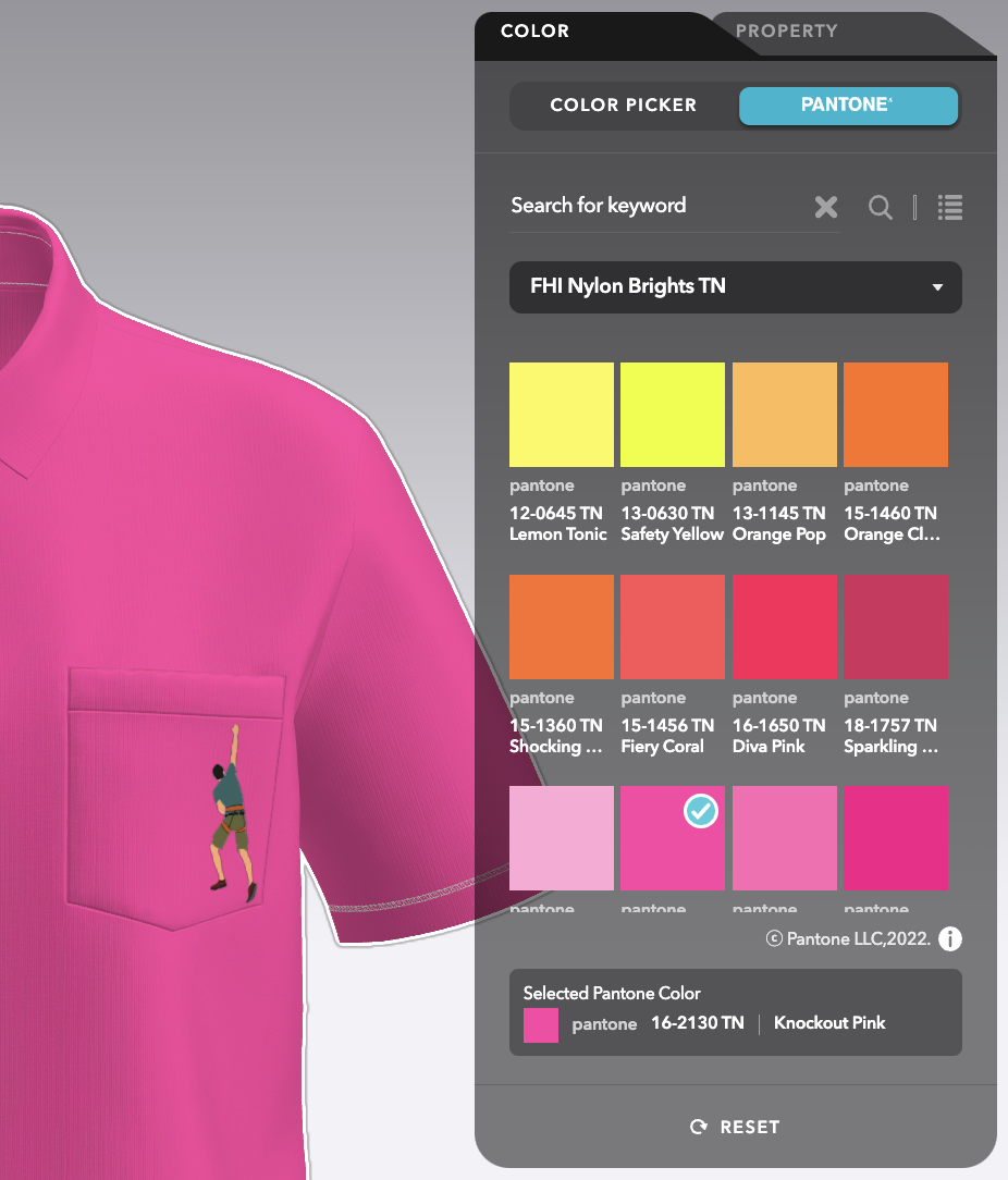 New Feature, CLO-SET Color Configurator Pantone Colors! – CLO-SET ...