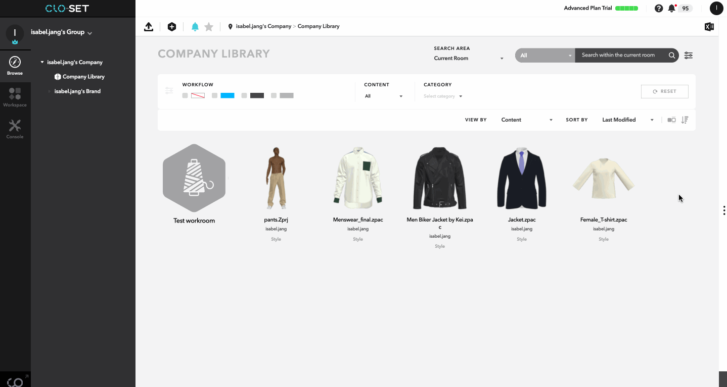 New Feature in CLO-SET, View by Colorway! – CLO-SET | Help Center