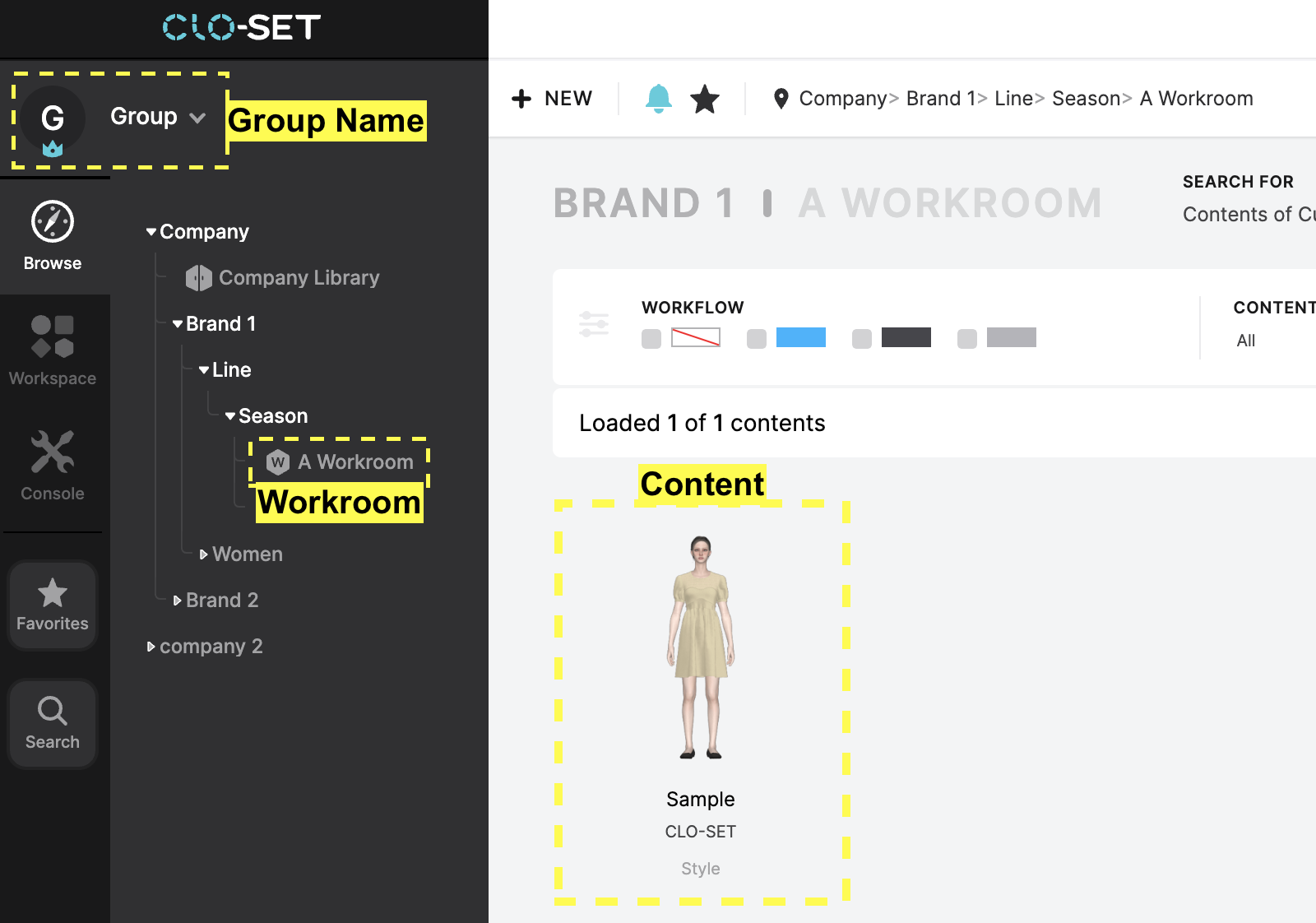 Terms & Interface – CLO-SET | Help Center