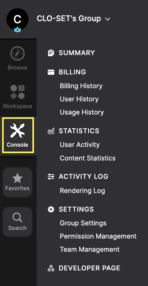 Terms & Interface – CLO-SET | Help Center