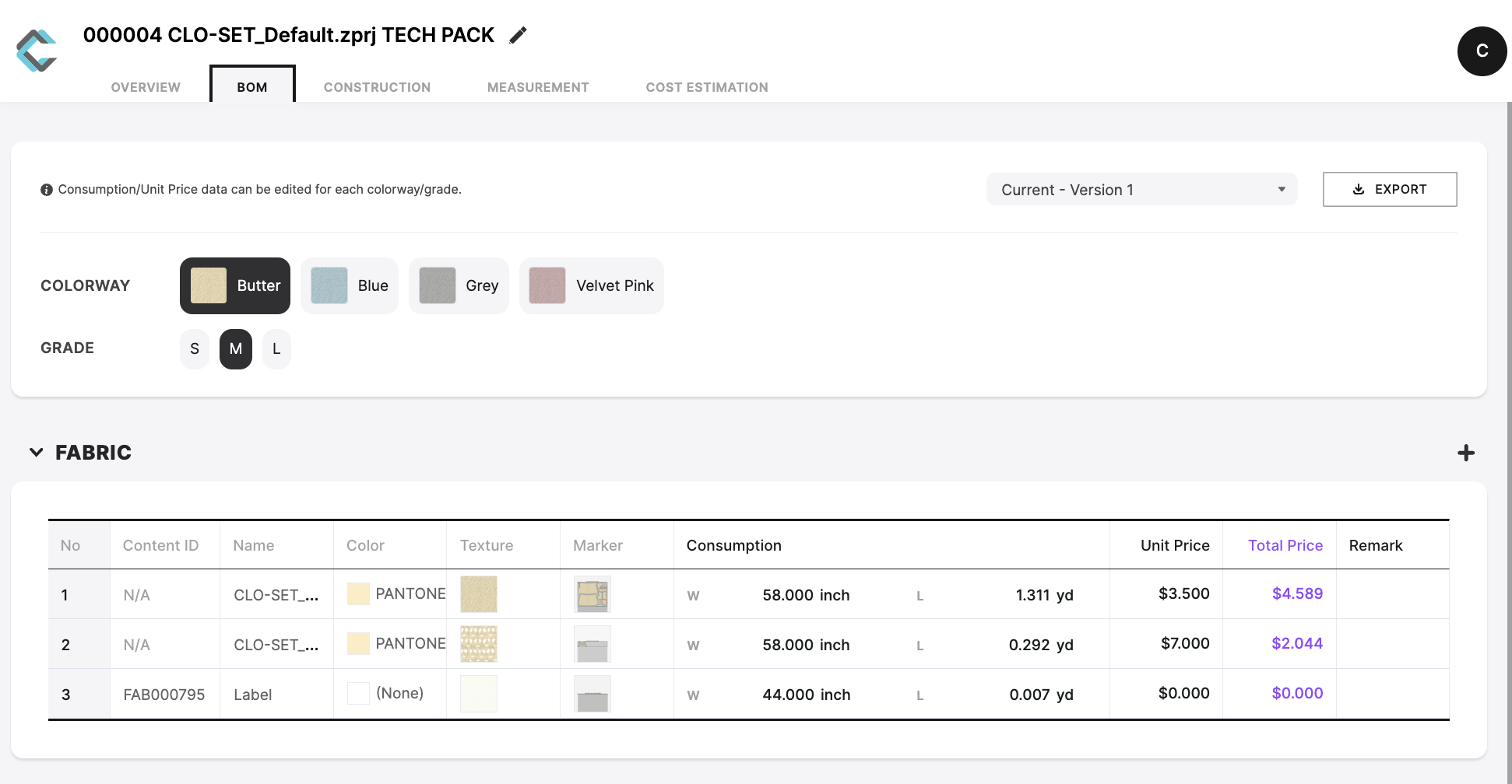 CLO-SET Tech Pack Types – CLO-SET | Help Center