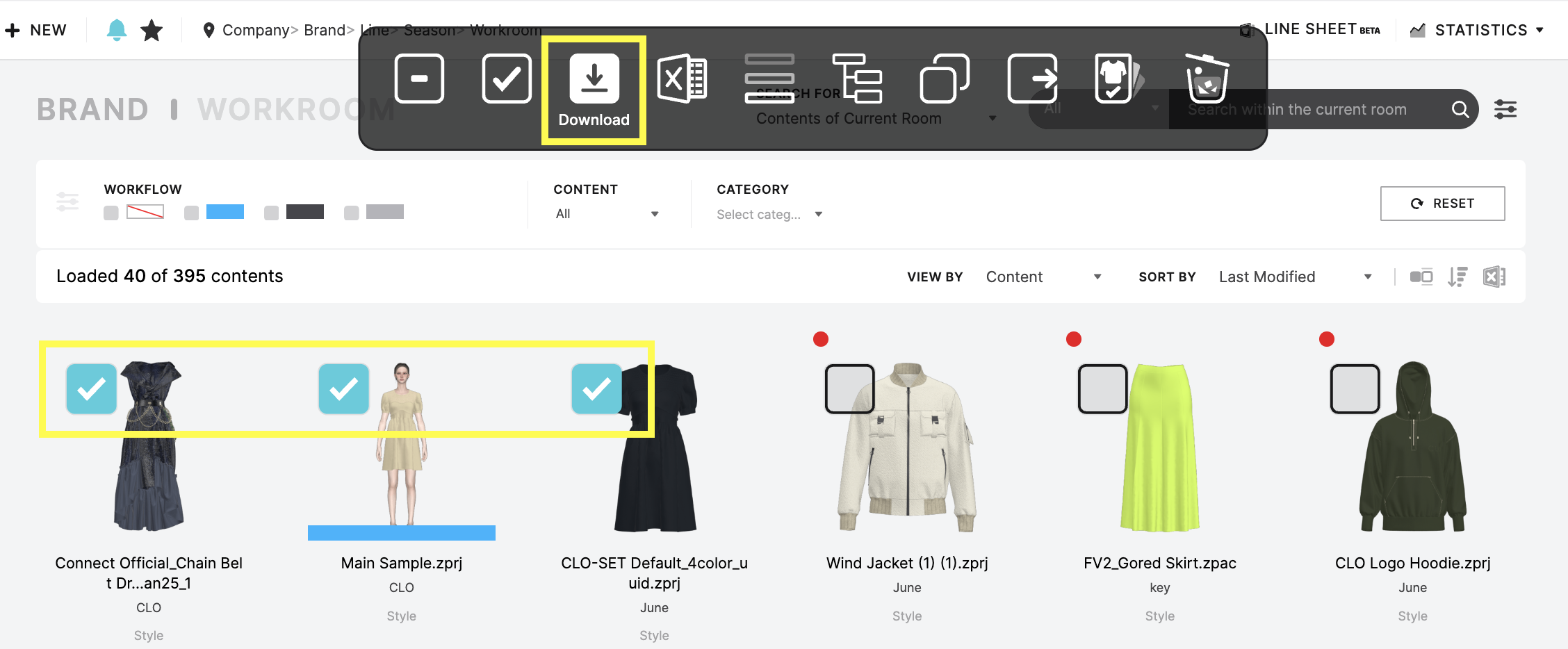 Upload & Download – CLO-SET | Help Center
