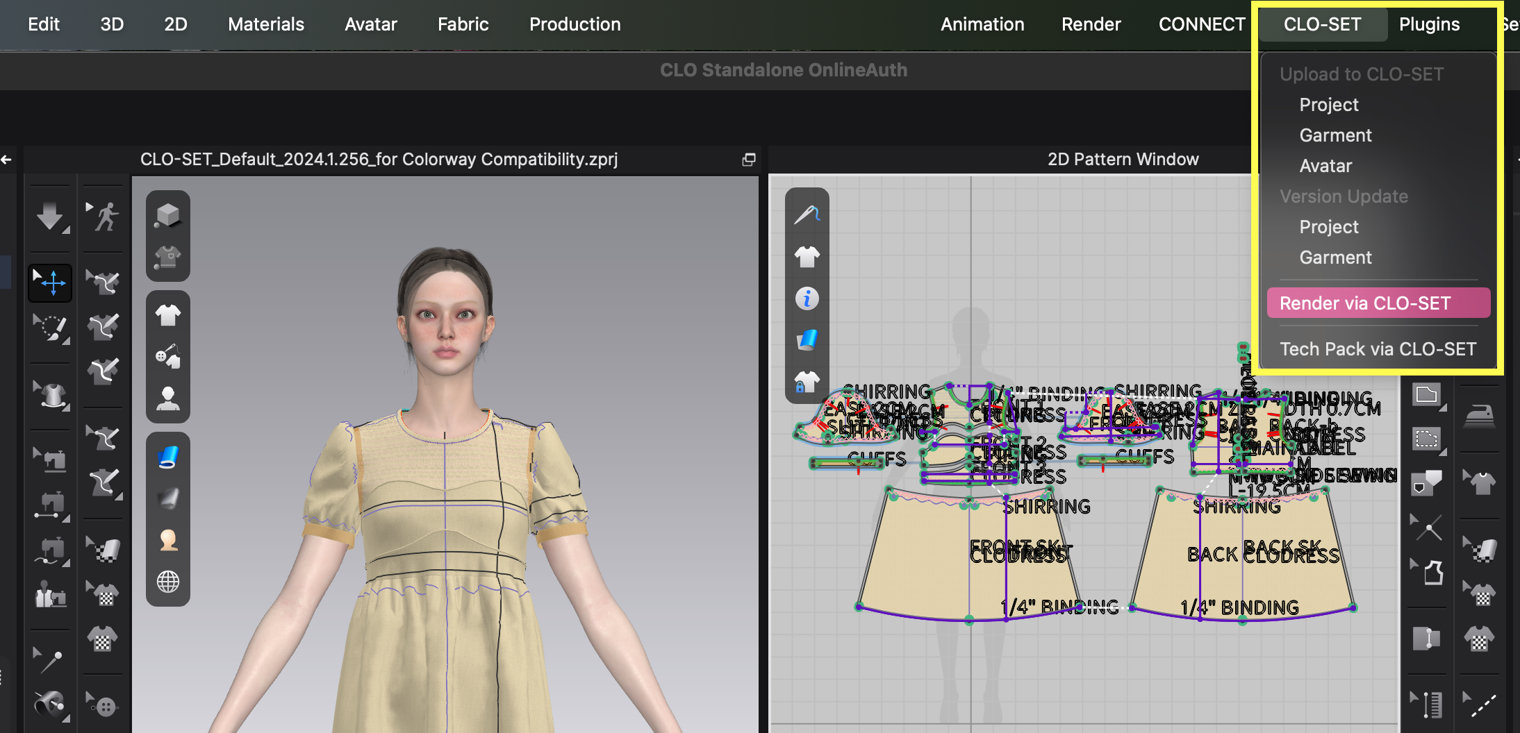 CLO-SET Render from CLO – CLO-SET | Help Center