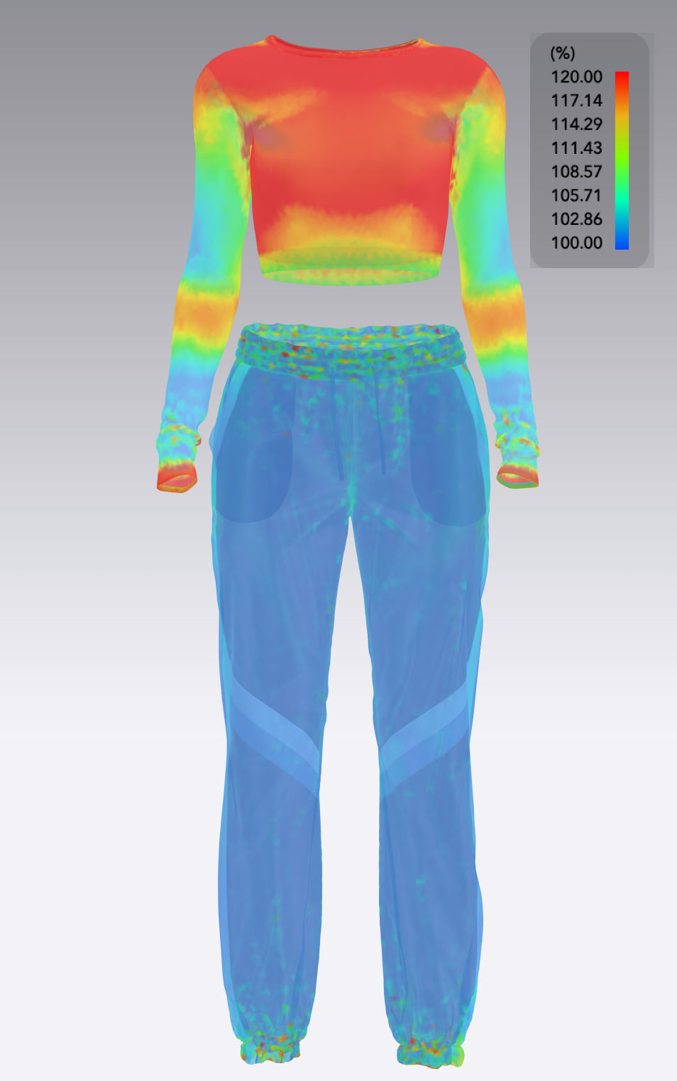 Strain Map on 3D Viewer – CLO-SET | Help Center
