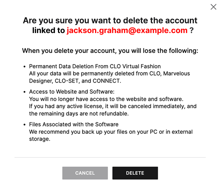 Account Deletion & Subscription Cancellation – CLO-SET | Help Center