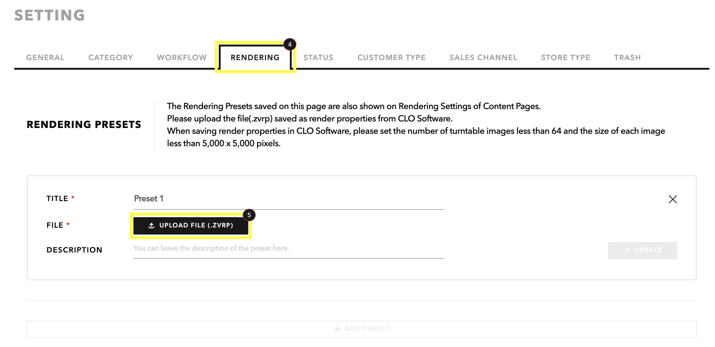 Render Preset (Standardize Rendering) – CLO-SET | Help Center