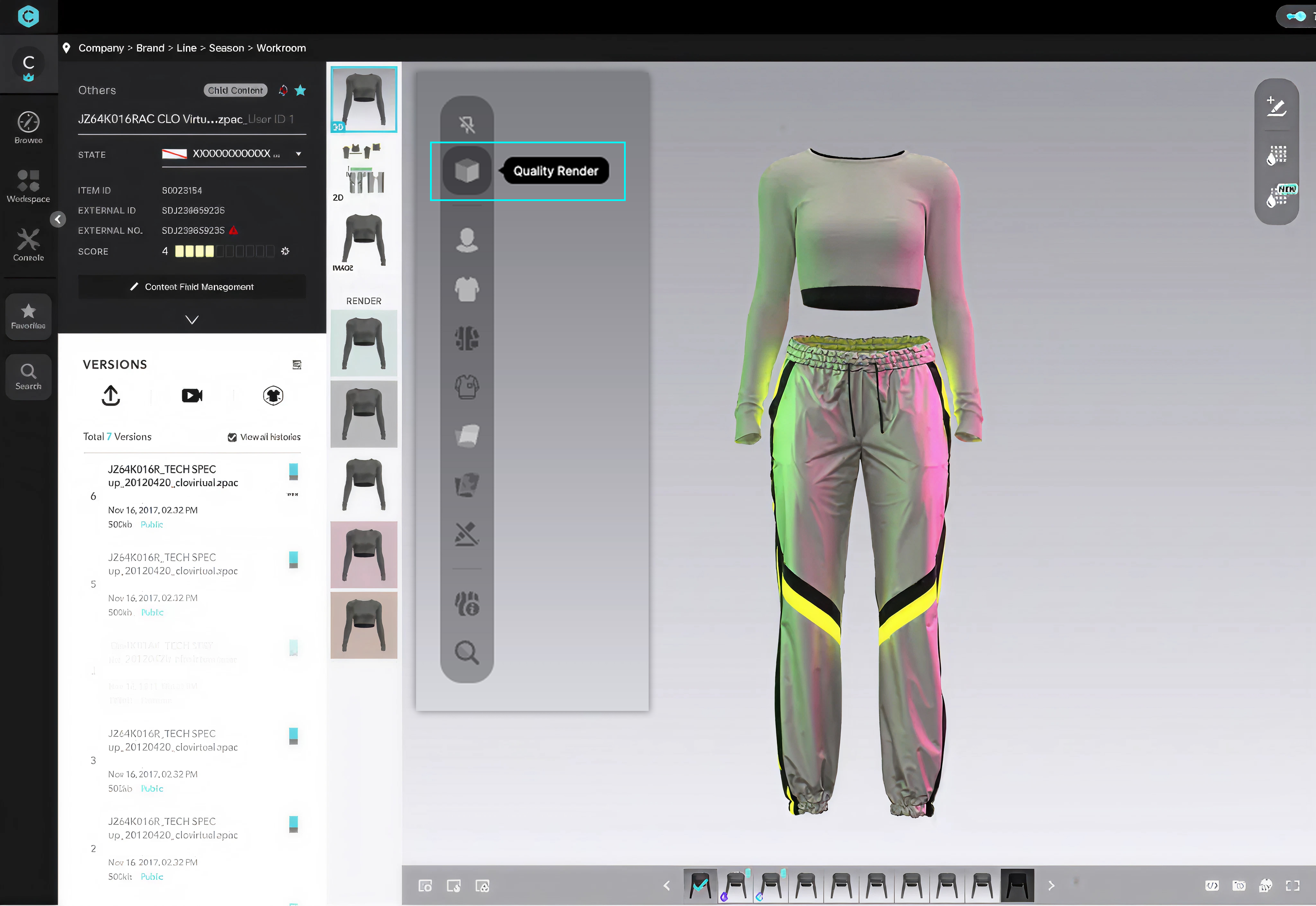 [2026-02] Updates in CLO-SET: 3D Viewer Quality Render & Assortment ...